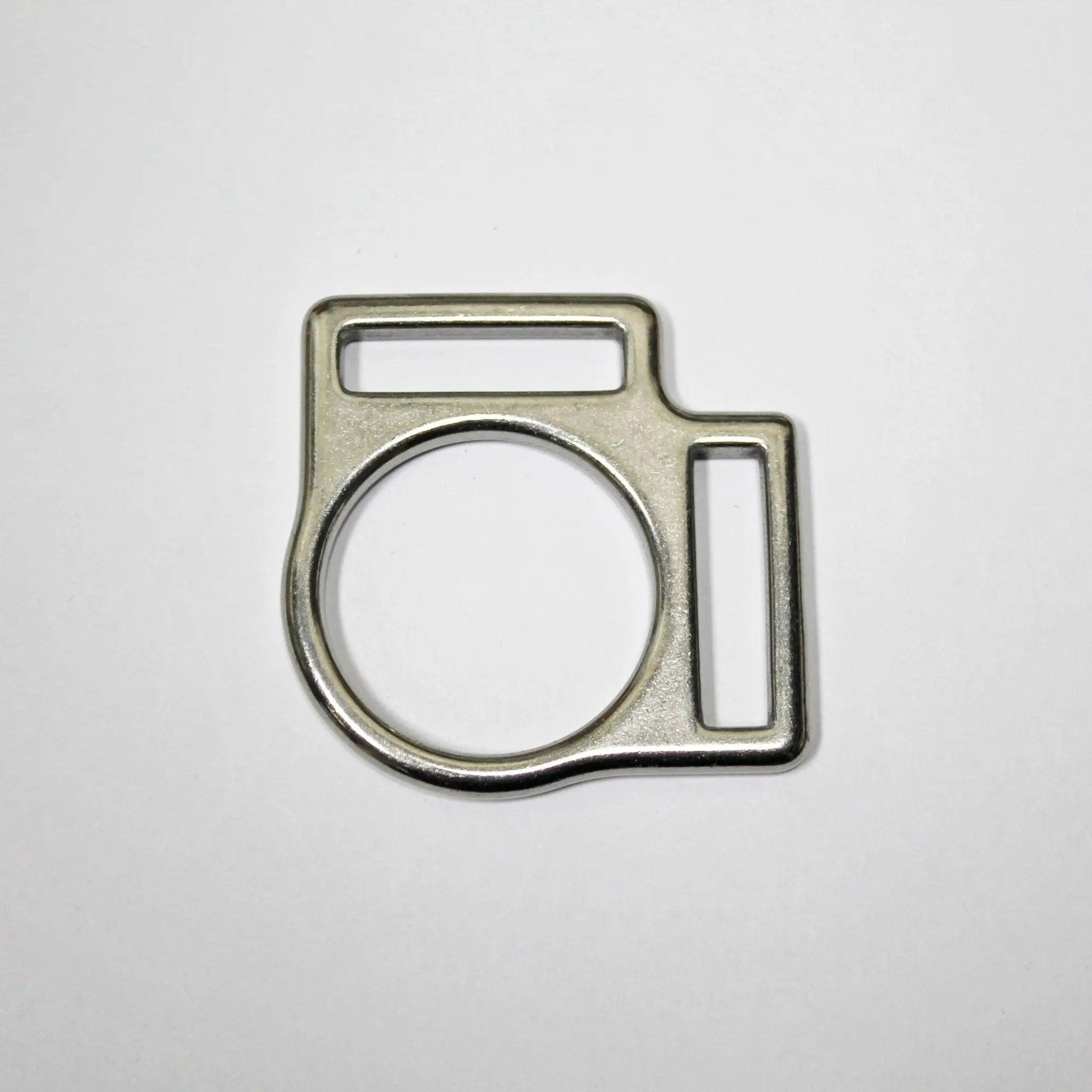 2 Sided Halter Square Stainless Steel – 1 Inch (1 Pack)
