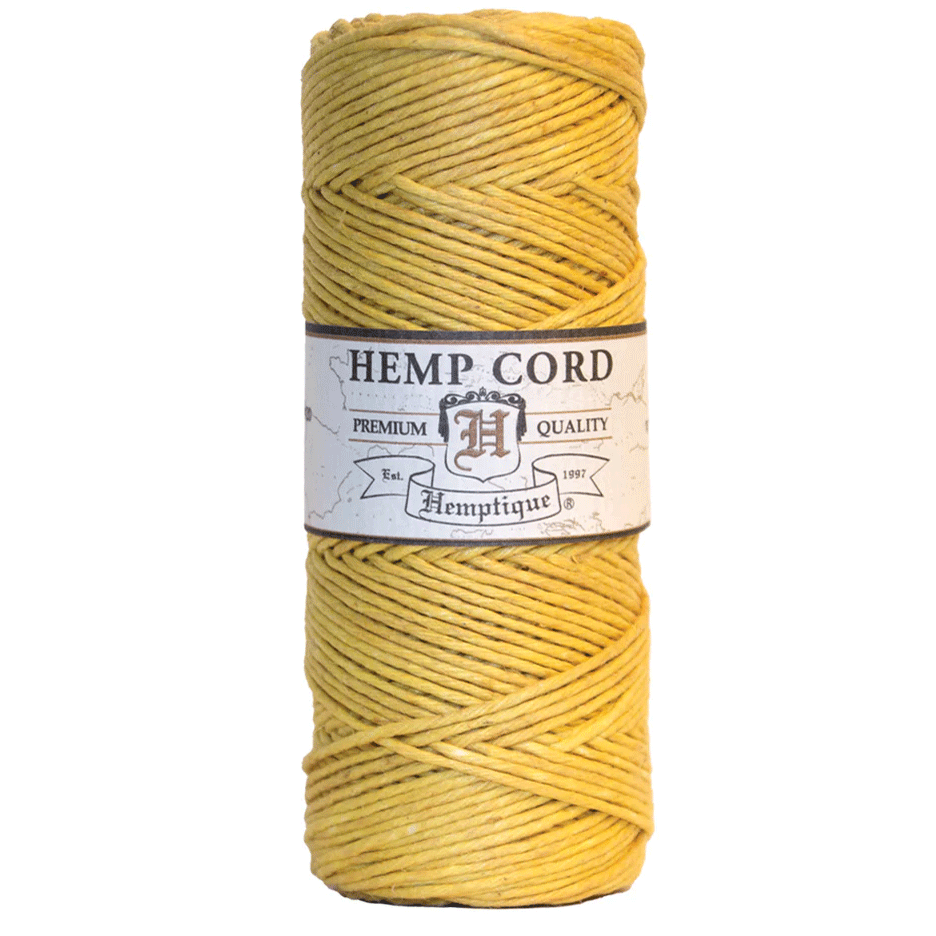 1 mm (3/64") Straw Hemp Cord Spool 62.5 m (205 ft)