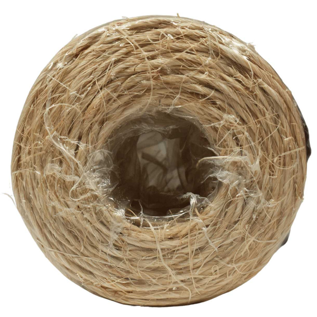 2 mm (5/64") Natural Sisal Twine Cord 91.5 m (300 ft)