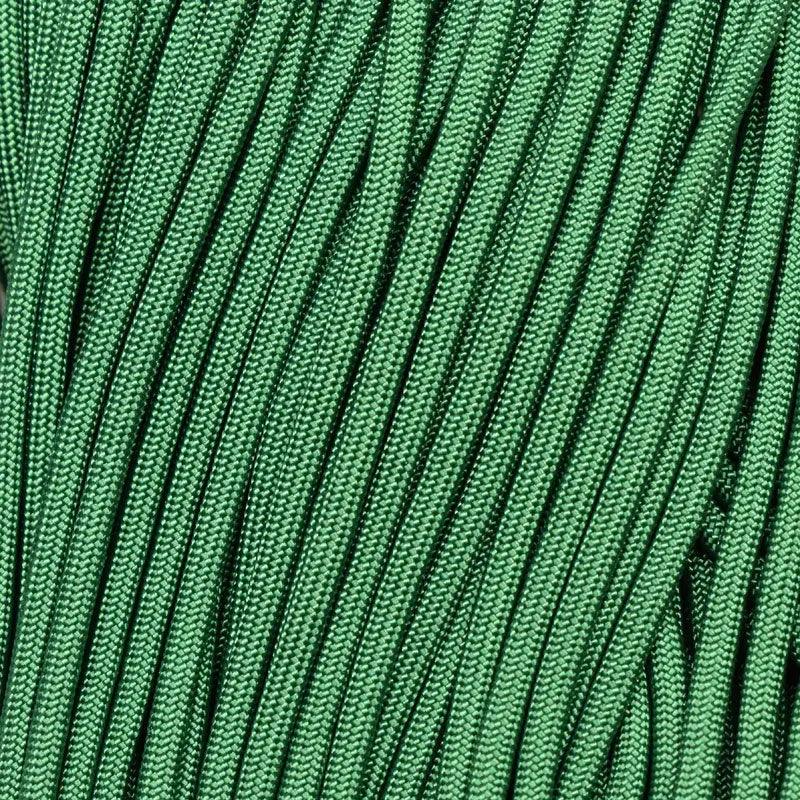 550 Paracord Kelly Green Made in the USA Nylon/Nylon Type 111.