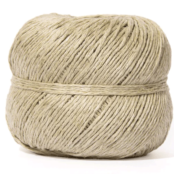 6 Ply Natural Hemp Yarn Ball 247 m (270 ft)