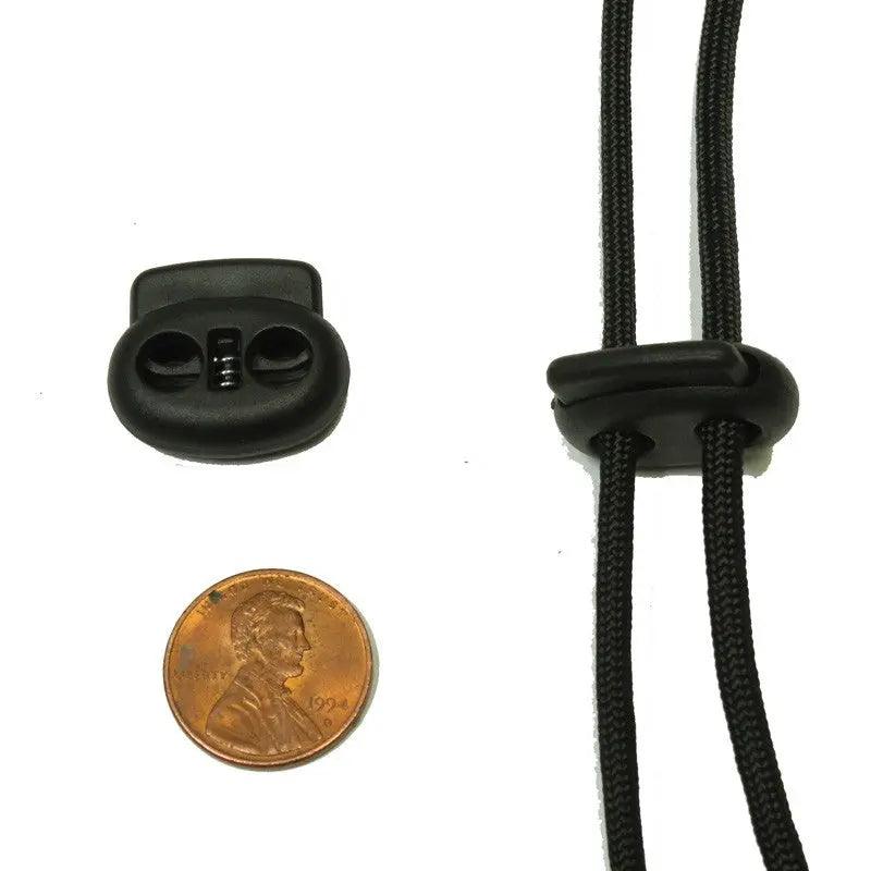 Cord Stop 2 Hole 5.5mm large (10 Pack) for paracord projects