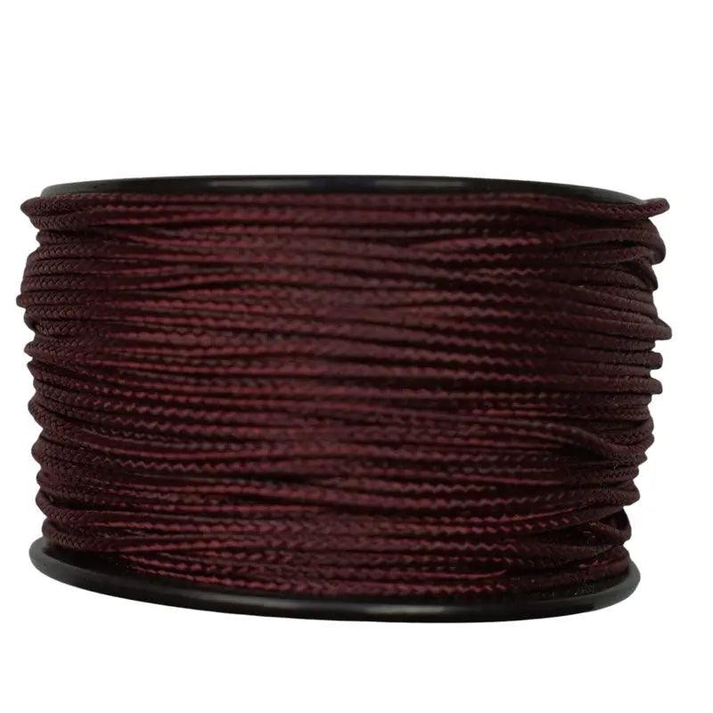 Micro Cord Maroon Dark Made in the USA Polyester/Nylon
