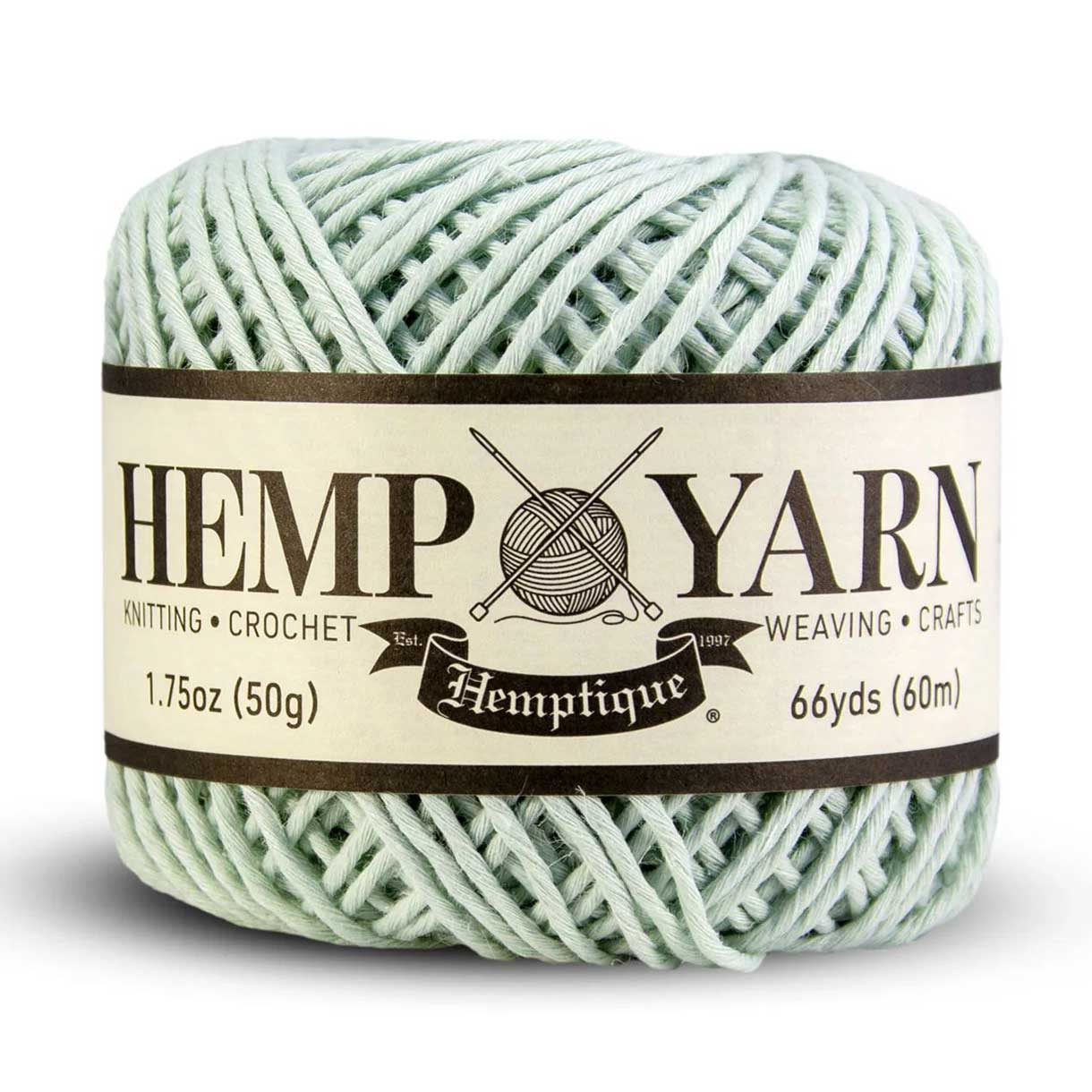 Mint Yarn Cotton and Hemp 2 Pack Total 132 Yards