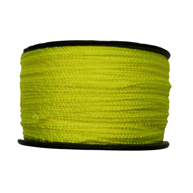 Nano Cord Neon Yellow Made in the USA Polyester/Nylon