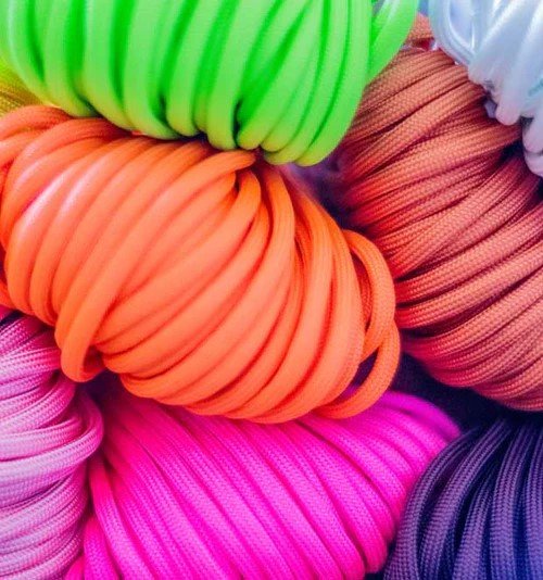 Genuine 550 Paracord Plus Buckles, Beads, Tools