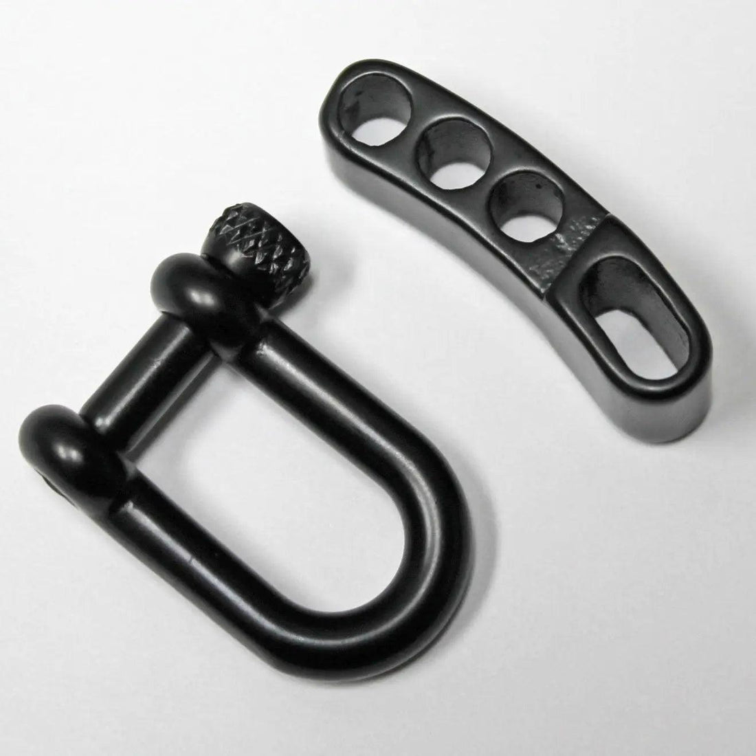 Matte Black Stainless Steel Adjustable U Shackle Knurled Knob ...